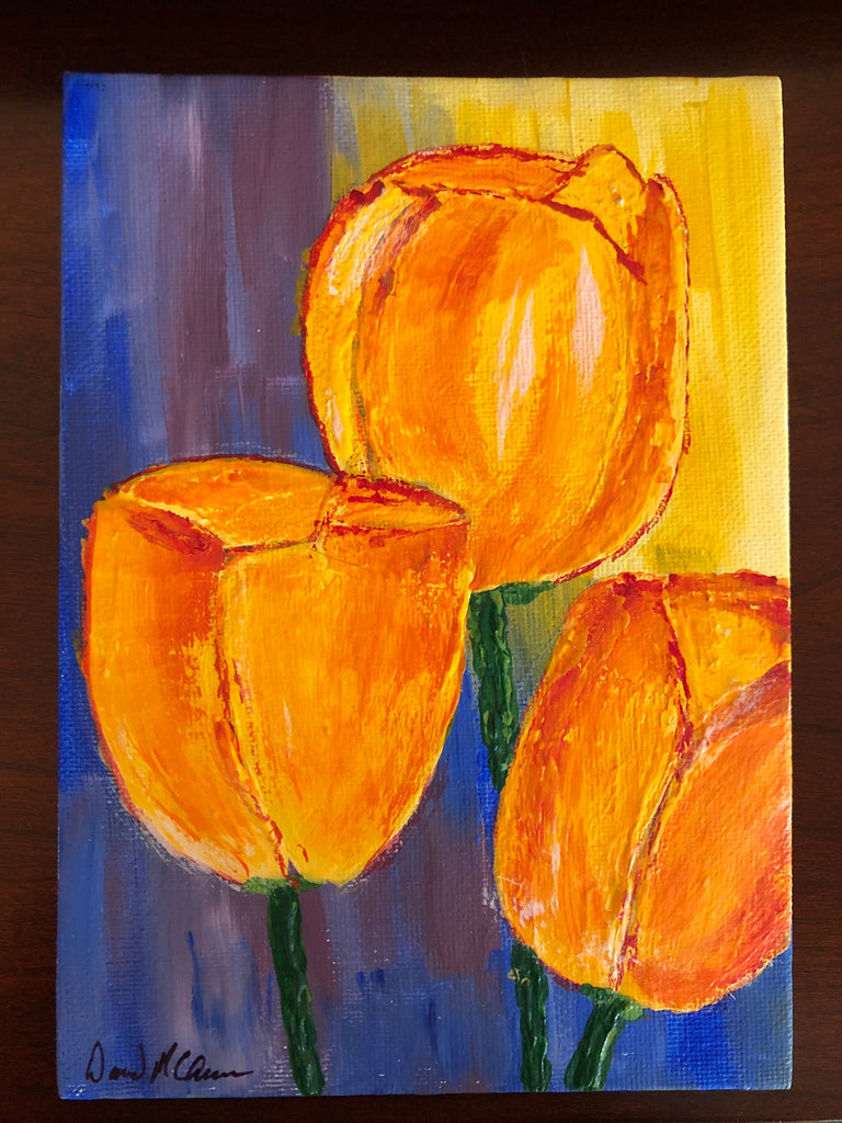 Tulip Trio by David Cheesman