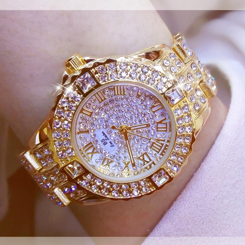 Women's Brilliant Rhinestone Quartz Wrist Watch