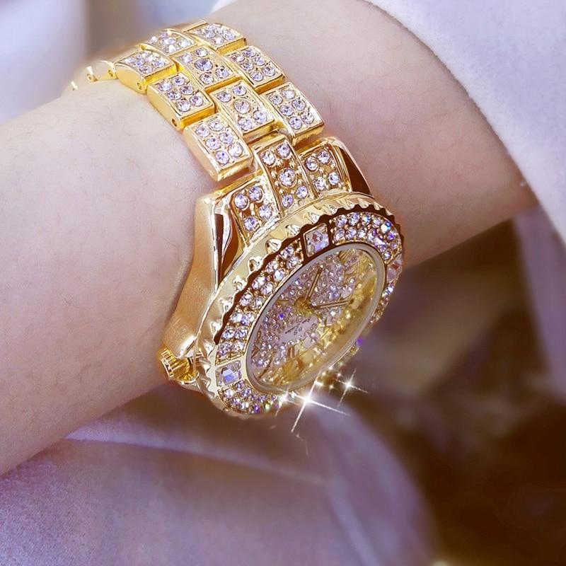 Women's Brilliant Rhinestone Quartz Wrist Watch